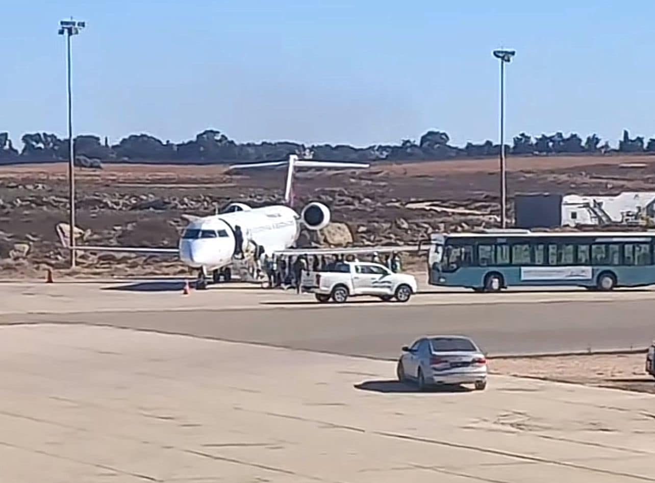 Nigerian Super Eagles Departs Labraq Airport, Libya - Parrot Reporters