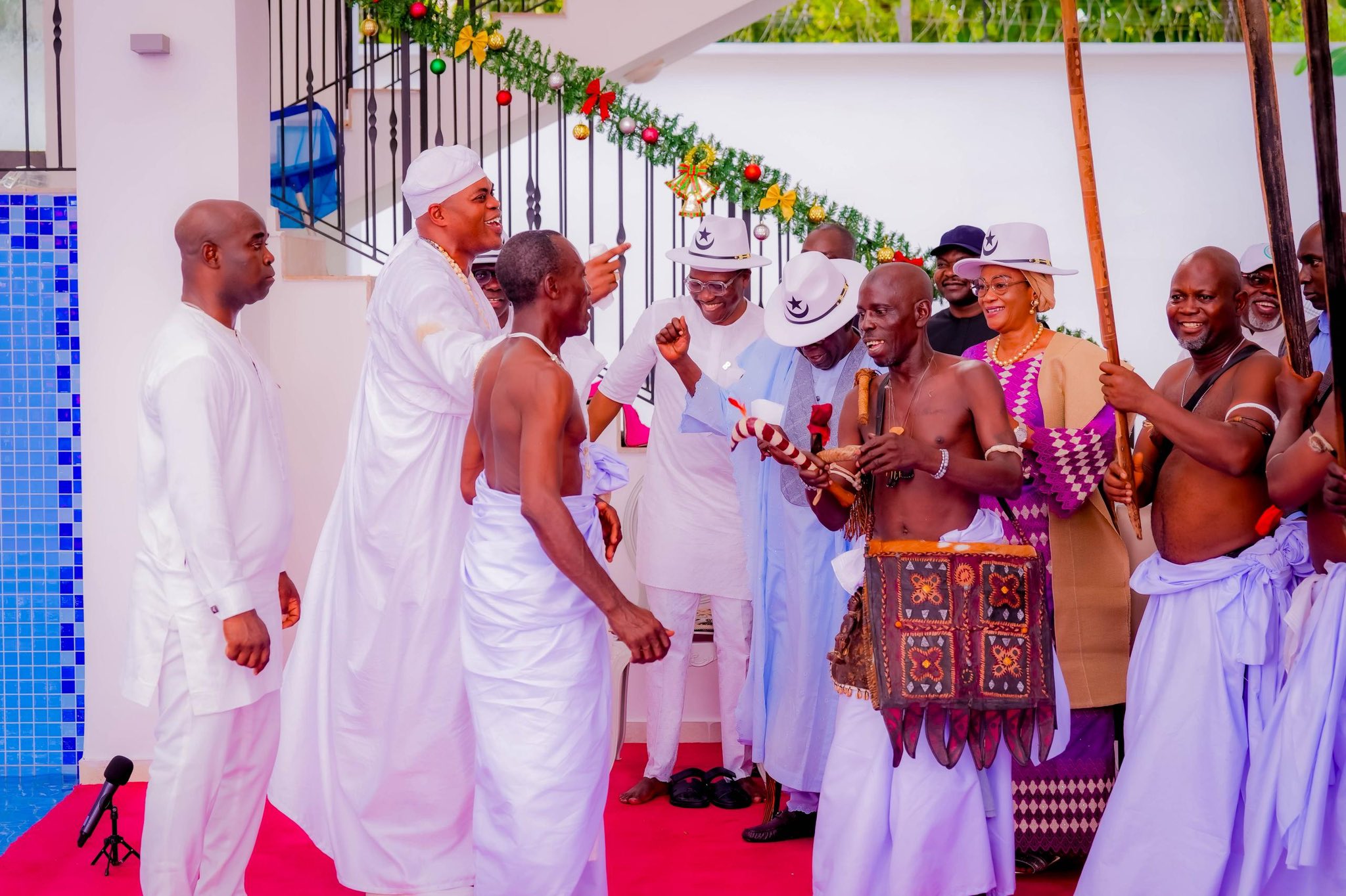 IJADE ỌPA ẸYỌ: Sanwo-Olu, Tinubu Receive Sacred Staff As Lagos Flags Off Eyo Festival 2025 ...